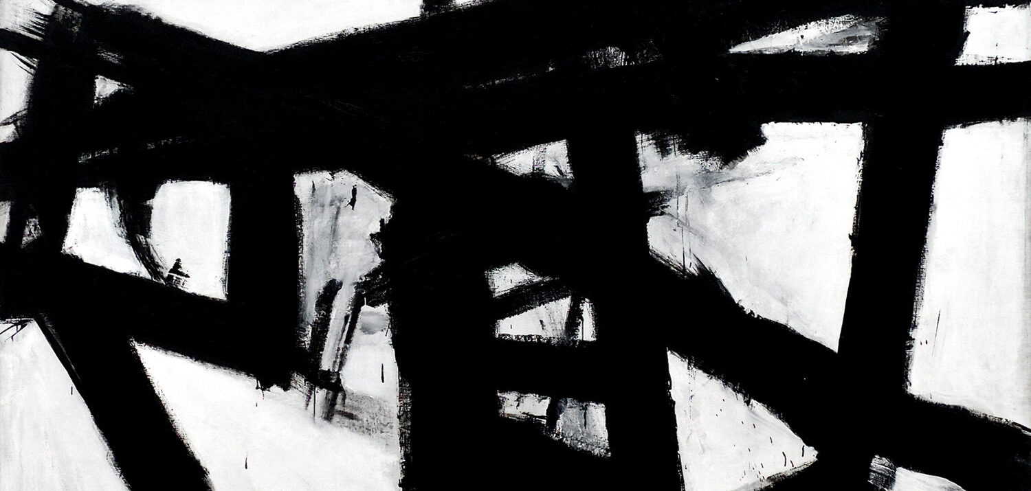 Abstract expressionism | Black & White Paintings by Franz Kline, 1950s ...