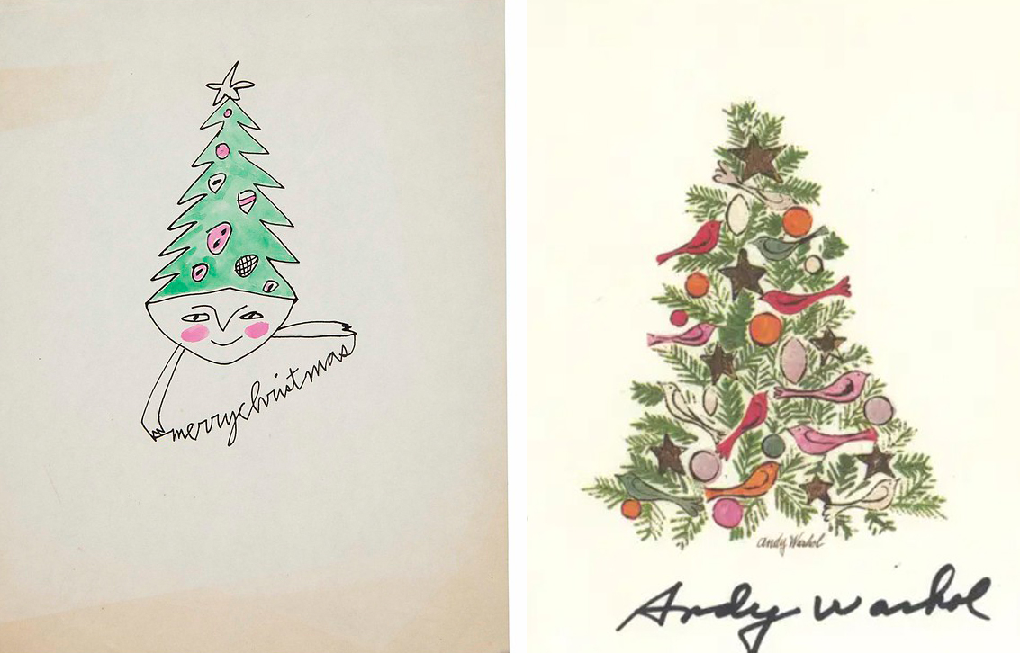 Christmas Tree | Illustations by Andy Warhol, 1950s - C o c o s s e