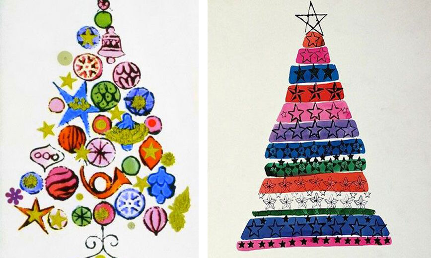 Christmas Tree | Illustations by Andy Warhol, 1950s - C o c o s s e